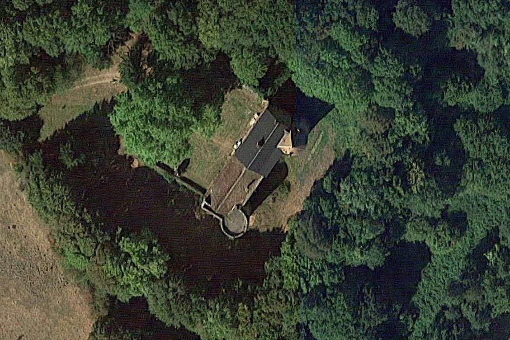 chateau de maison fort à Bitry, propriété privée (vestiges)