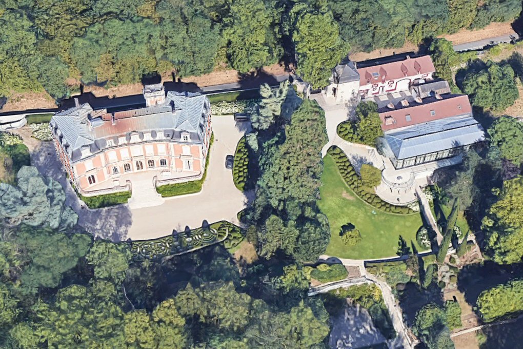 chateau de Marienthal à Verrières le Buisson, bâti en 1862