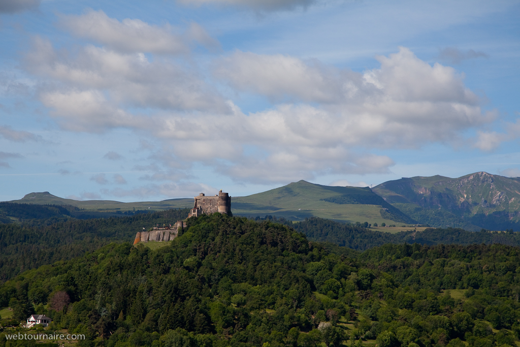 chateau de Murol, ouvert au public toute l'année